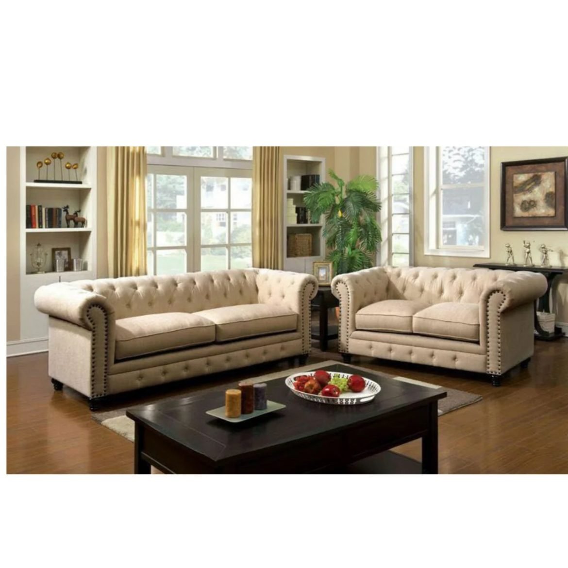 Beverly 5 seater Chesterfield sofa - Liberty Furniture